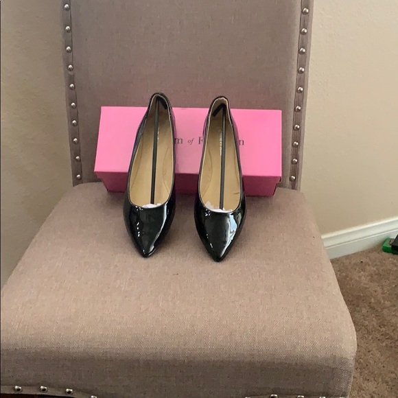 Shoes | Black Patent Leather Flats | Poshmark